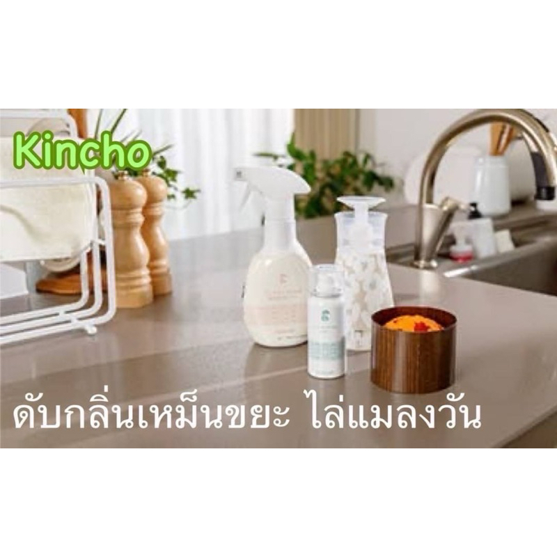 สเปรย์ฉีดดับกลิ่นขยะ และกำจัดแมลงวัน หมดปัญหาแมลงวันบินรบกวน Dainippon Pyrethrum KINCHO 250ml ...