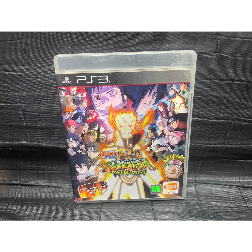 แผ่นเกมส์ PS3 Game : Naruto Shippuuden Ultimate Ninja Storm Revolution ...
