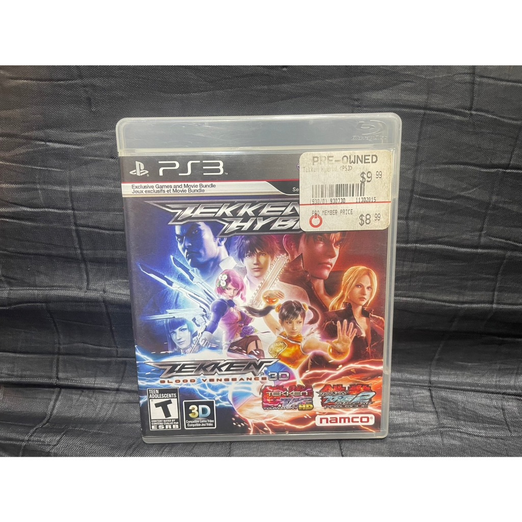 แผ่นเกมส์ PS3 Game : Tekken Hybrid : PS3 Zone 1 | Shopee Thailand