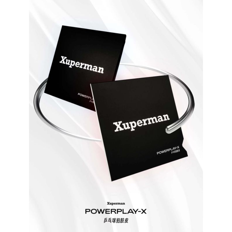 ยางปิงปอง Xuperman POWERPLAY-X (สีแดง) | Shopee Thailand