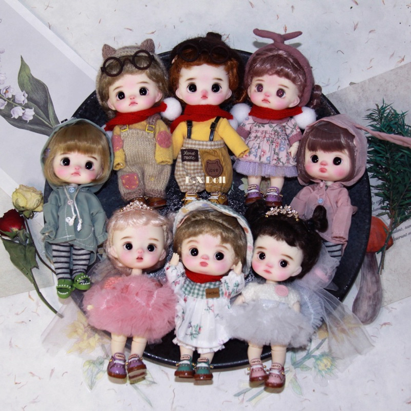 [ พร้อมส่ง ] ตุ๊กตา BJD ไซส์ ob11 ( Obitsu 11 ) ขยับได้ 12 จุด จากค่าย ...