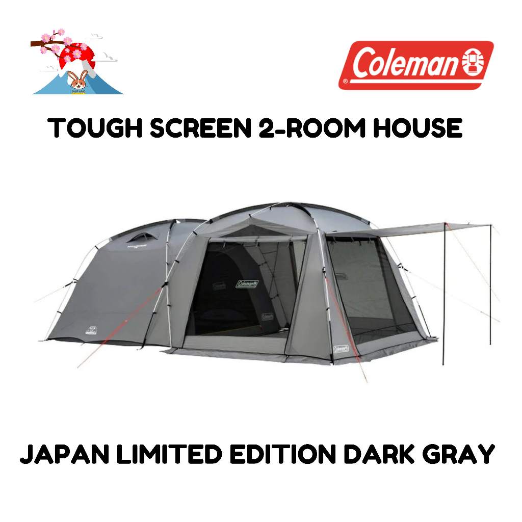 Coleman Tough Screen 2-Room House Dark Gray Limited Color 2000038139 ...
