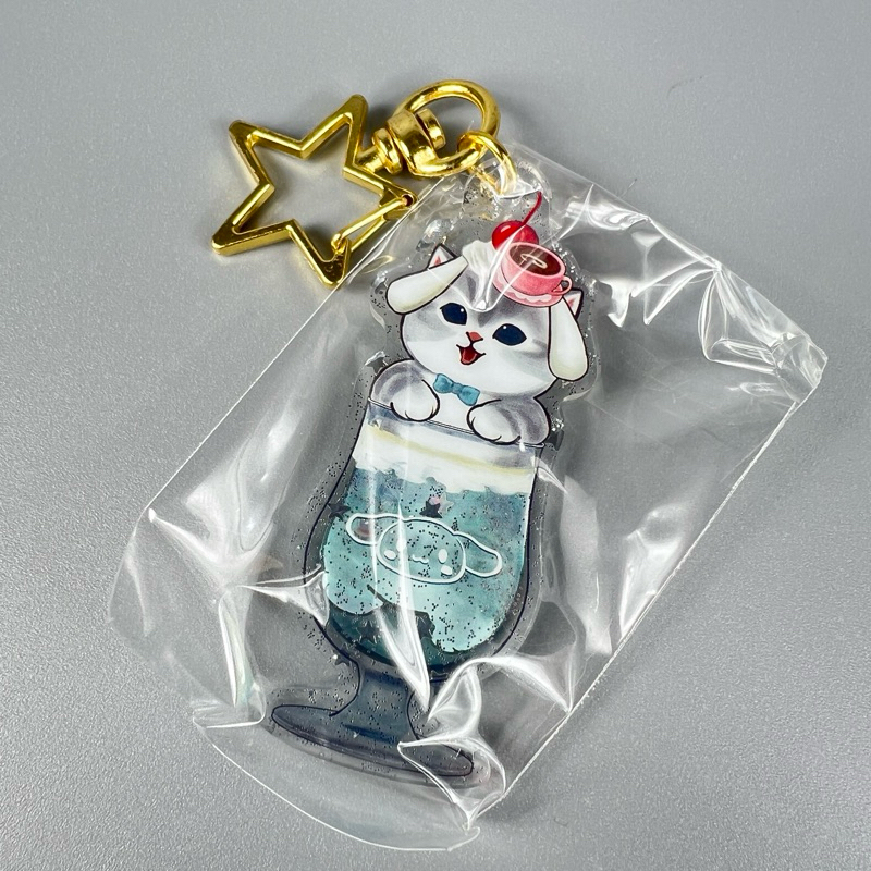 Mofusand x Sanrio Characters Acrylic Keychain Capsule [ของแท้ ไม่มีใบ ...