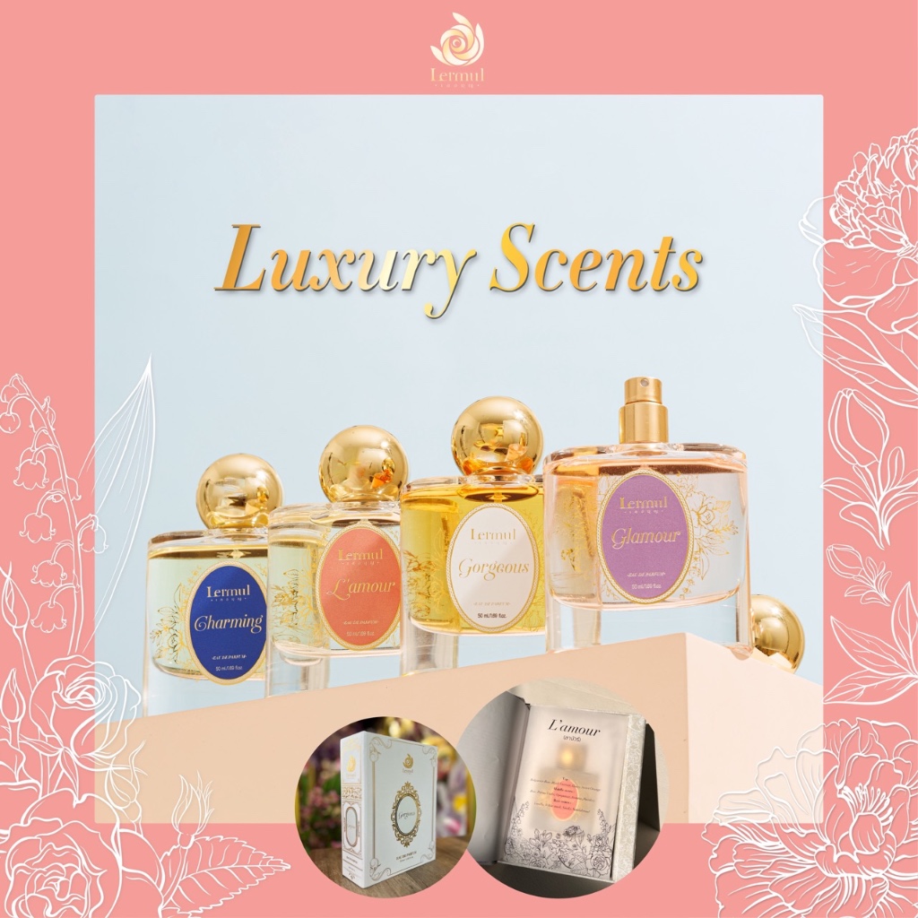 Luxury Scents collection น้ำหอมแห่งสเน่ห์ น้ำหอมนิช แบรนด์ไทย Lermul ติดทน Eau De Parfum ...