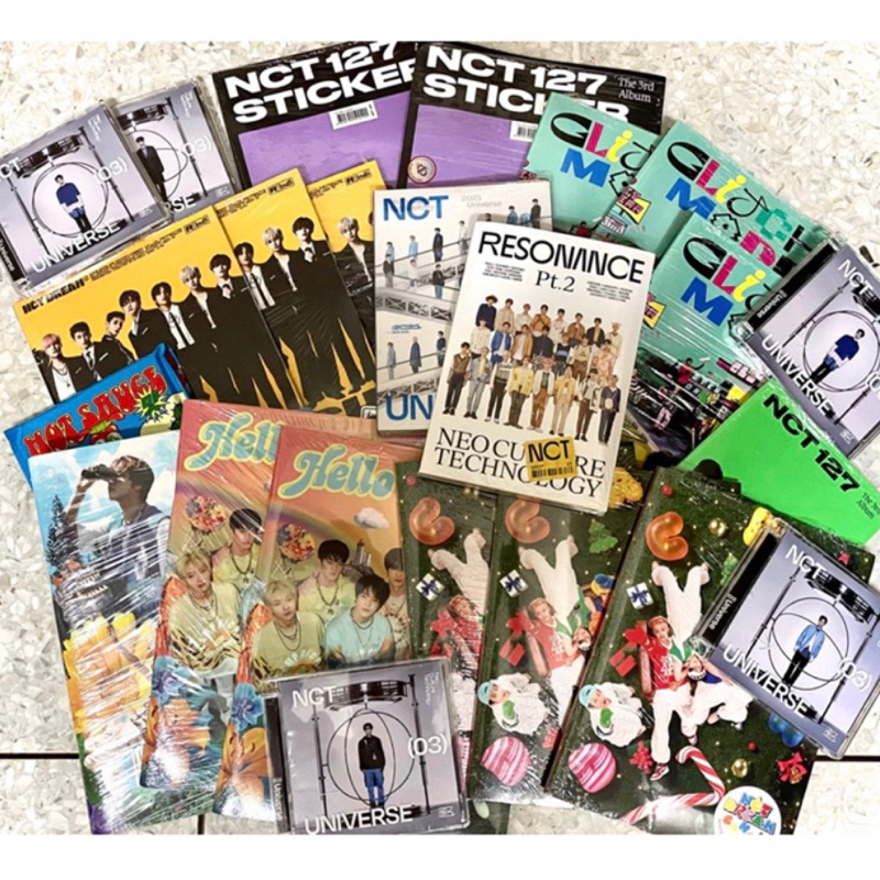 [พร้อมส่ง] อัลบั้มเปล่า กู้ด NCT 127 Dream U WayV DoJaeJung candy ...