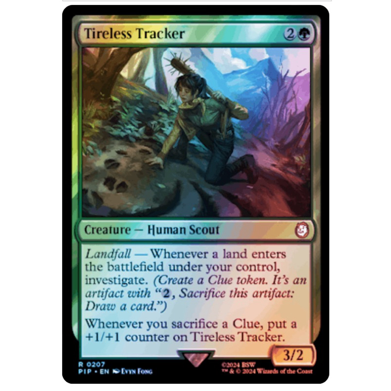 Universes Beyond: Fallout Foil: Tireless Tracker | Shopee Thailand