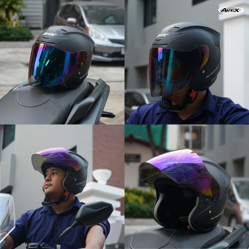[Avex Official Store] หมวกกันน็อค COMBAT ขับขี่ในเมือง สะดวก ใช้งานง่าย ...