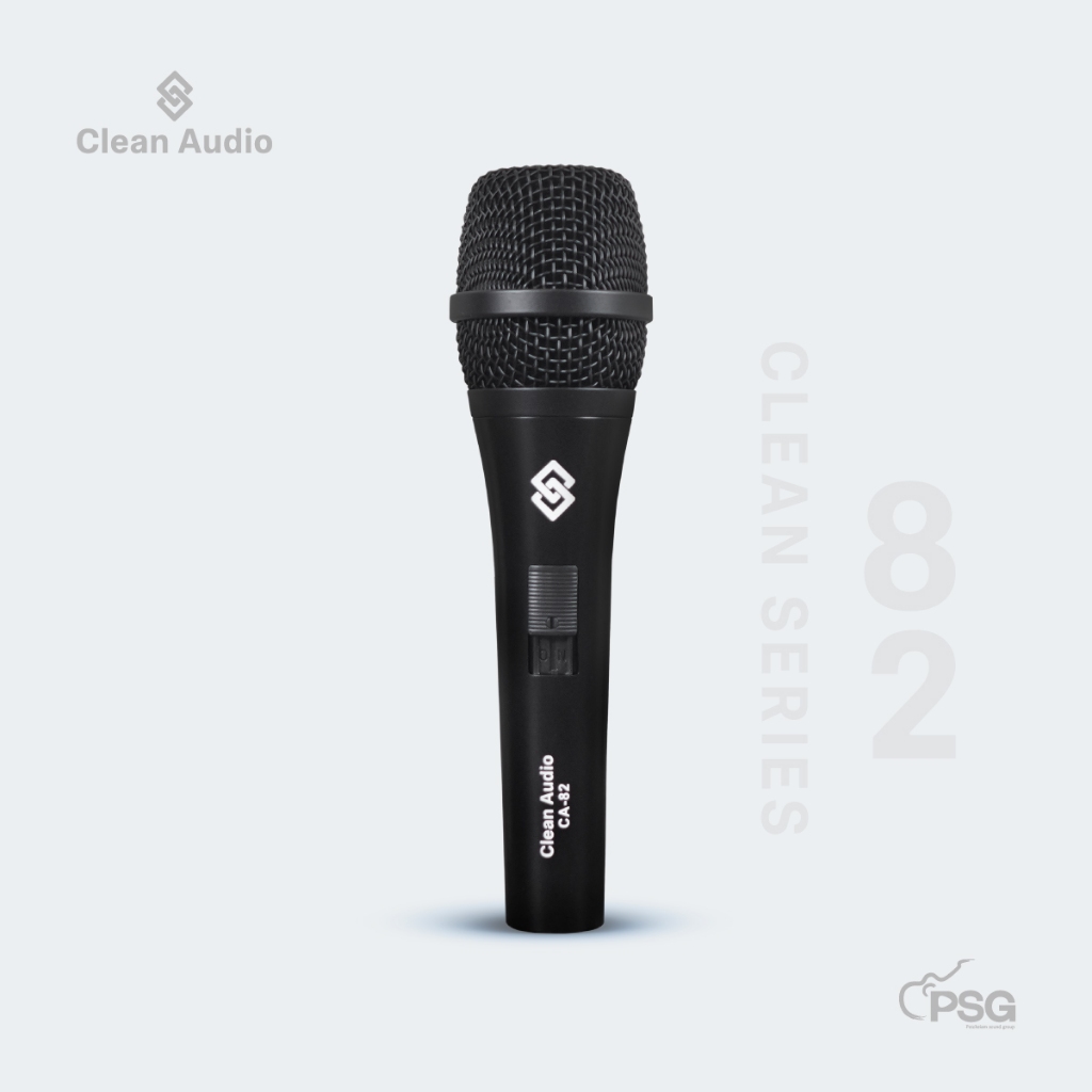 CLEAN AUDIO : CA-82 SERSES Dynamic Microphone | Shopee Thailand