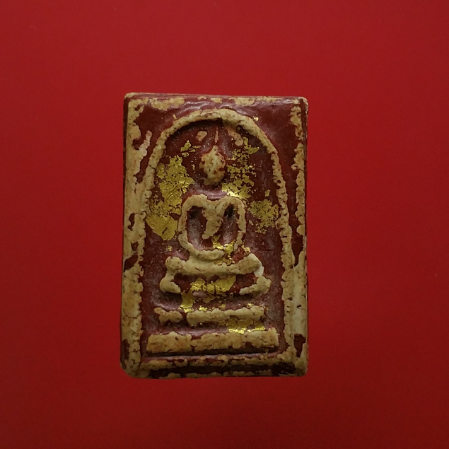 พระสมเด็จ พิมพ์ใหญ่ ลงรัก ปิดทองโบราณ Phra Somdej, large print, lacquer ...