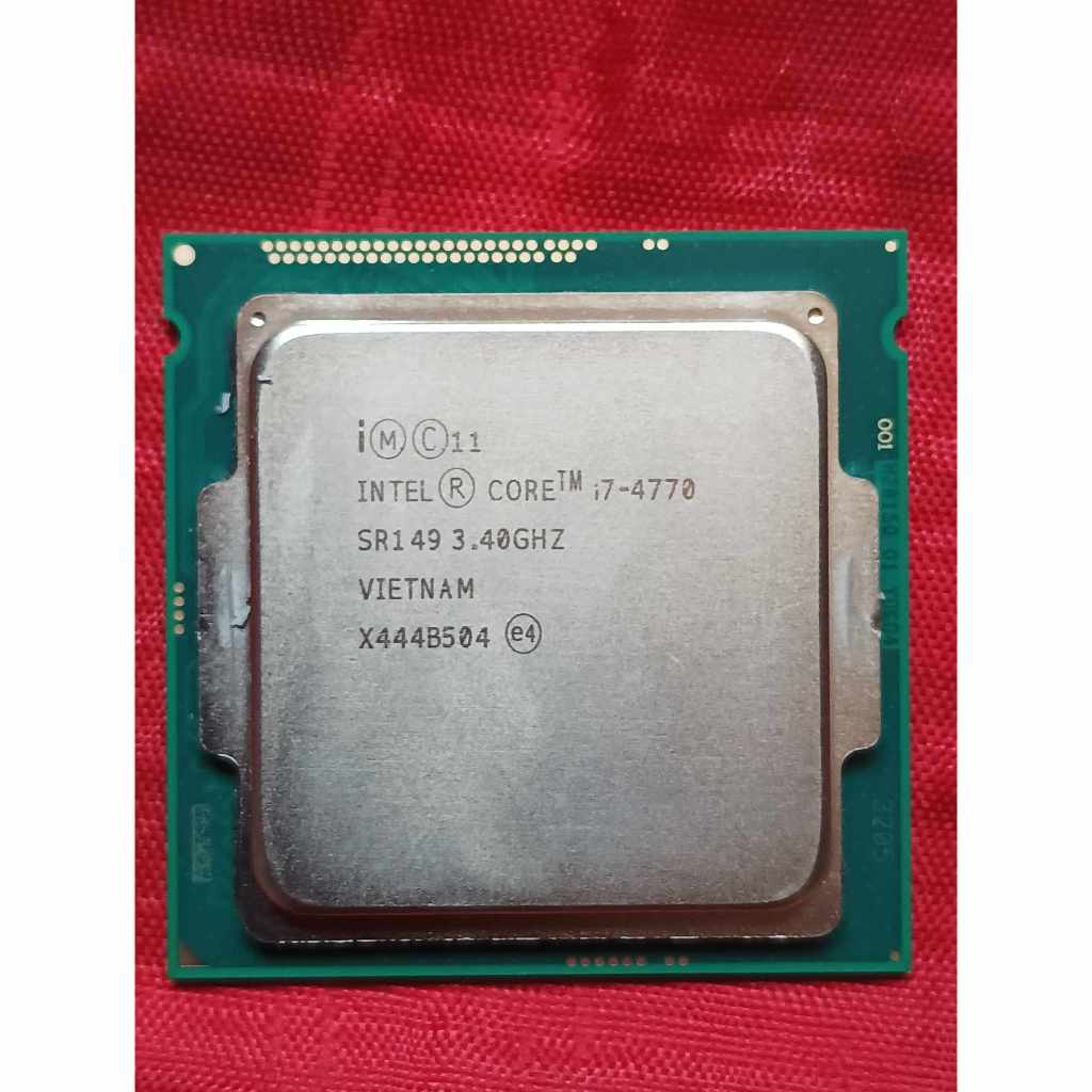 CPU (ซีพียู) INTEL CORE I7 4770 3.4 GHz Socket 1150 | Shopee Thailand