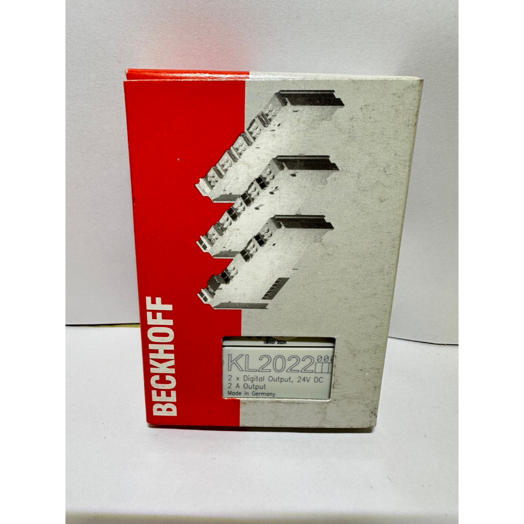 KL2022 Beckhoff Bus Terminal, 2-channel digital output, 24 V DC, 2 A ...