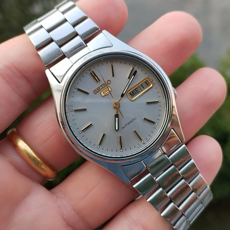 Seiko 5 vintage automatic มือสองแท้ 💯 สภาพดี | Shopee Thailand