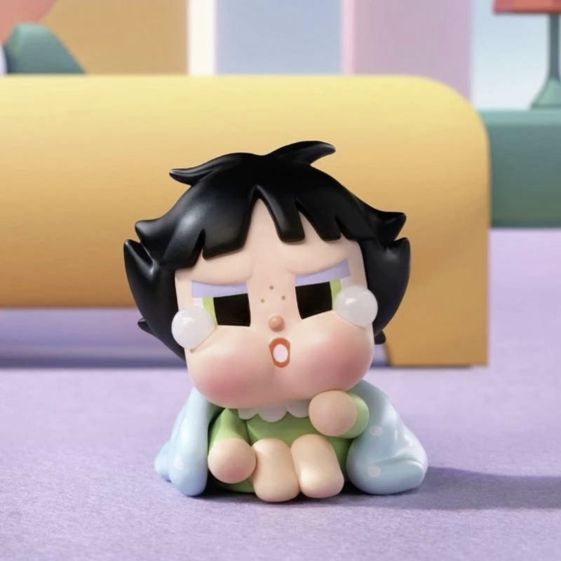 12 Sleepy Buttercup - POP MART CRYBABY × Powerpuff Girls Series Figures ...