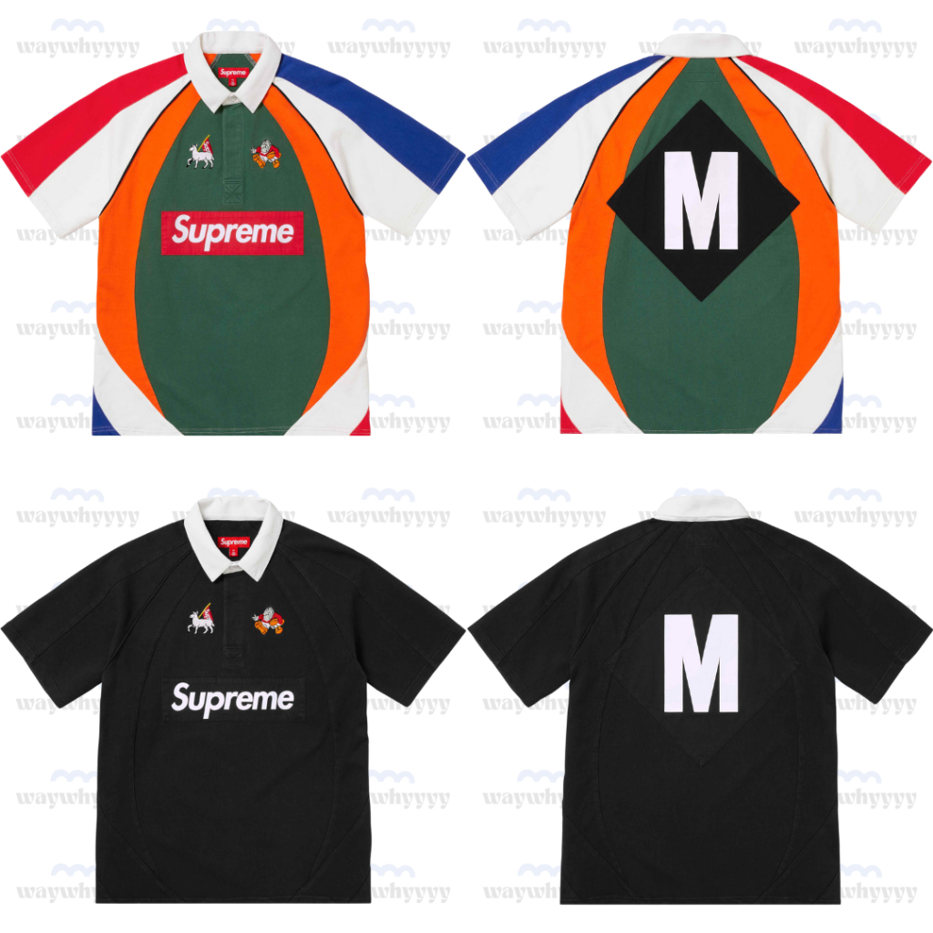 เสื้อ SUPREME S/S RUGBY | Shopee Thailand