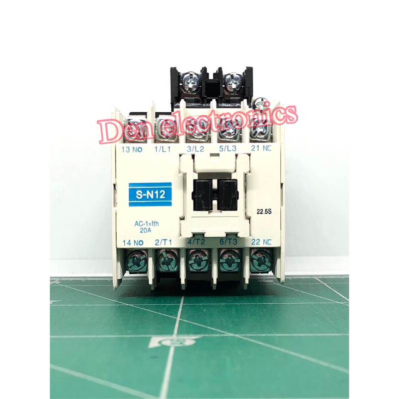 S-N12 SN12 lth=20A 220VAC ยี่ห้อ MITSUBISHI แมกเนติก คอนแทคเตอร์ MAGNETIC CONTACTOR พร้อมส่ง(ของ ...