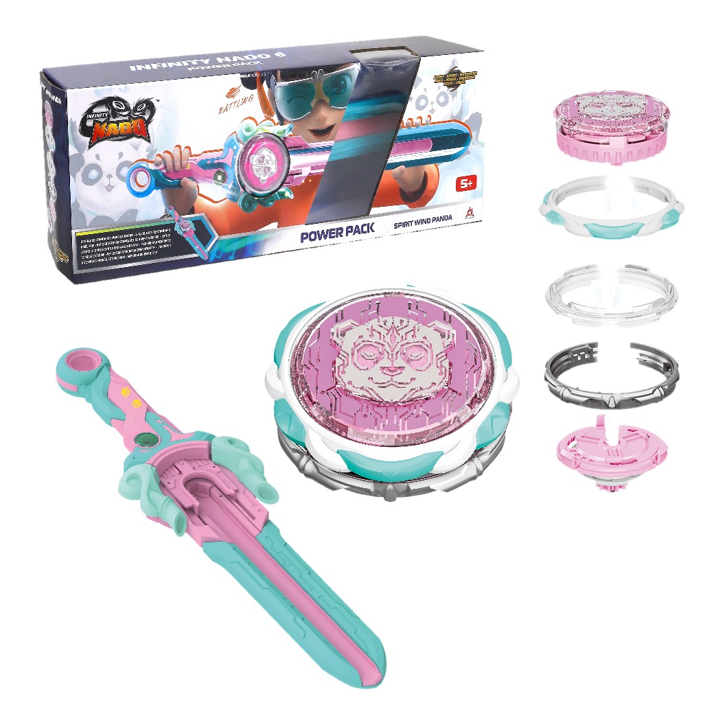 Infinity Nado 6 Power Pack - Spirit Wind Panda ของเล่นนาโด้ดาบลูกข่างส ...