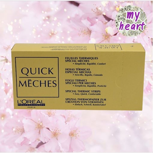 Quick Meches Loreal แผ่นกระดาษมันทำไฮไลท์ | Shopee Thailand
