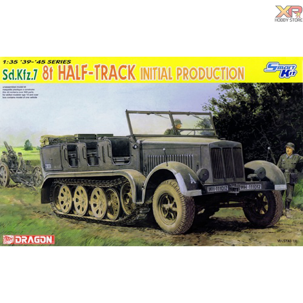 [Dragon Model] 1/35: SD.KFZ.7 8T HALF-TRACK INITIAL (DRA 6466) | Shopee ...