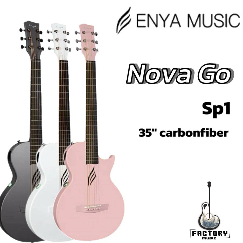 ENYA NOVA GO SP1 | กีตาร์โปร่งไฟฟ้า ขนาด 35นิ้ว |Carbon-fiber มีลำโพงใน ...
