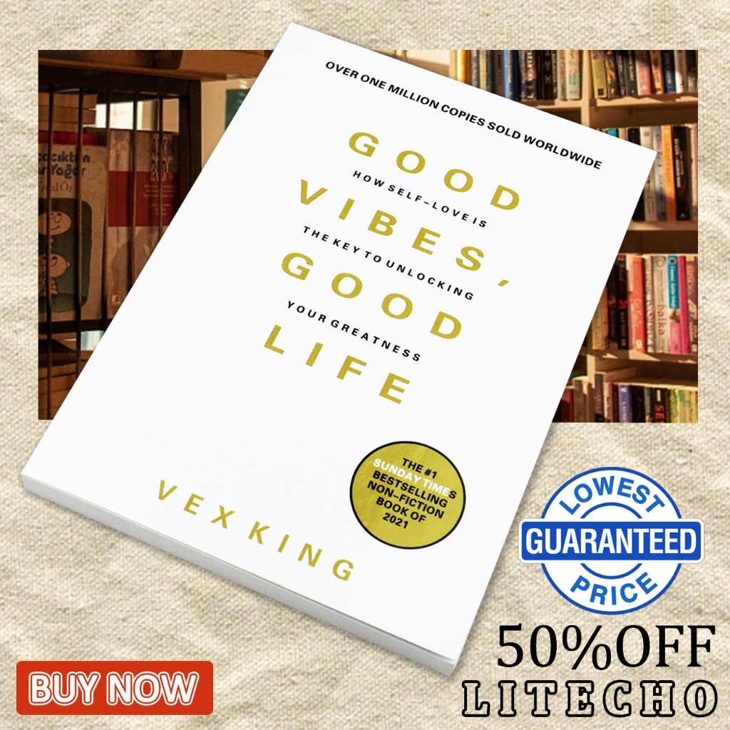 【English Book】Good Vibes, Good Life by Vex King Motivational self-help ...