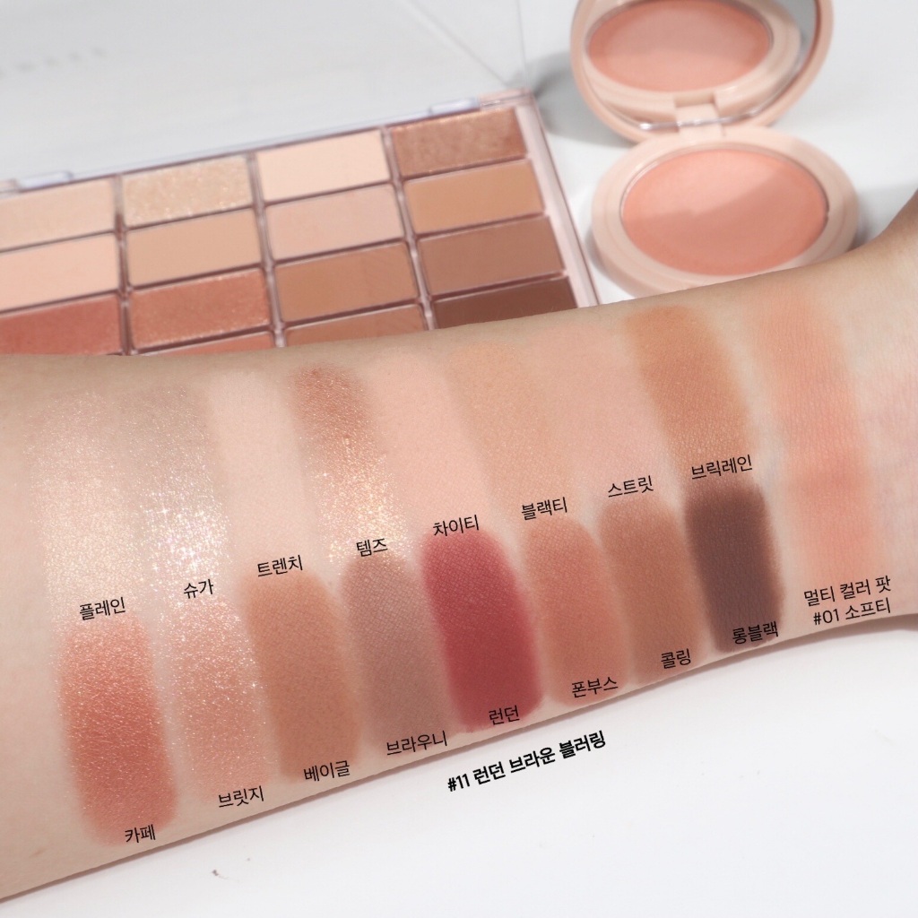 ของแท้|พร้อมส่ง Wakemake Soft Blurring Eye Palette | Shopee Thailand