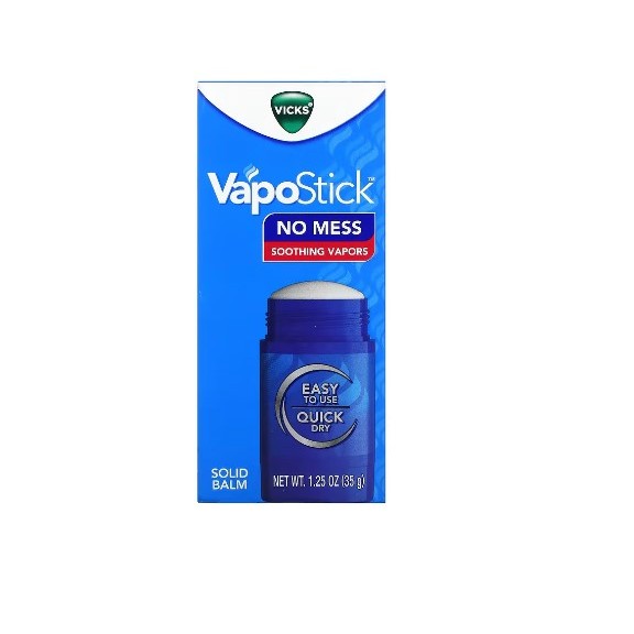 Vicks Vapo Stick Solid Balm 35g วิคส์แบบแท่ง บรรเทาอาการคัดจมูก ...