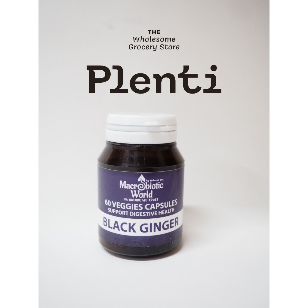 BLACK GINGER CAPSULES 500MG / ผงกระชายดำชนิดแคปซูล 500 มิลลิกรัม ...