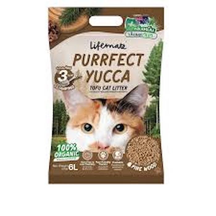LifeMate Purrfect Yucca Tofu Cat Litter ทรายแมวเต้าหู้ เพอร์เฟคยัคคา ...