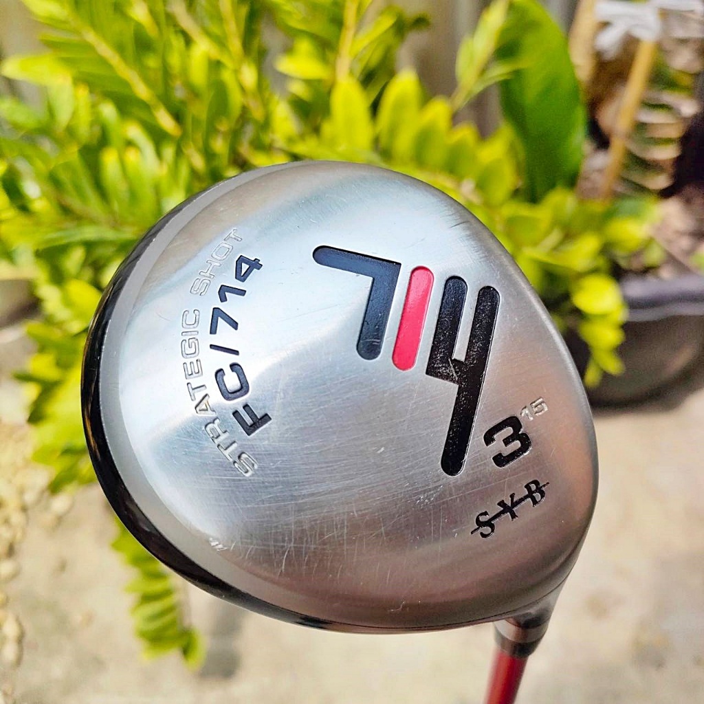[ผ่อน] FW3 SYB Golf FC-714 STRARTEGIC SHOT องศา 15 ก้าน ABR AD TOUR VERSION RED 660 FLEX S ไม้ตี ...