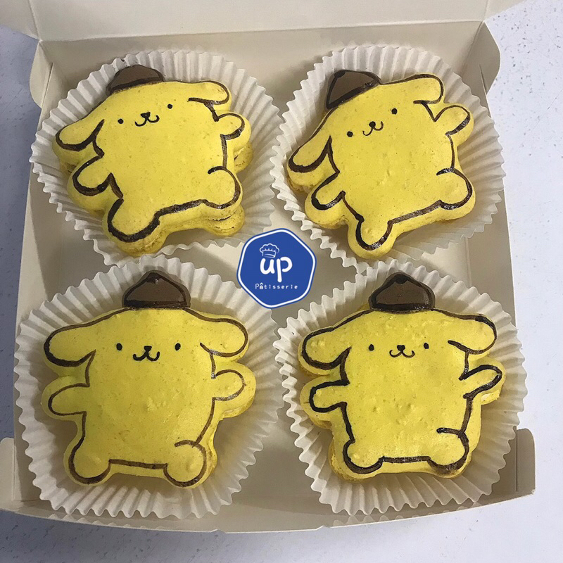 มาการองฝรั่งเศสแท้ Pompompurin Box Set กล่อง 4 ชิ้น | Shopee Thailand