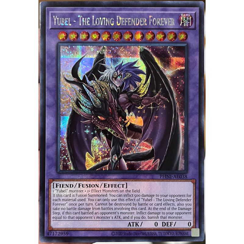 Yugioh Asia-Eng [PHNI-AE038] Yubel - The Loving Defender Forever ...