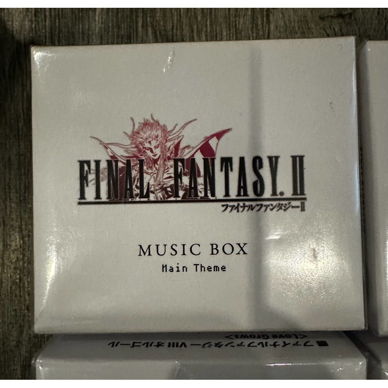 FINAL FANTASY MUSIC BOX LoT JAPAN (กล่องดนตรี final fantasy) Square ...