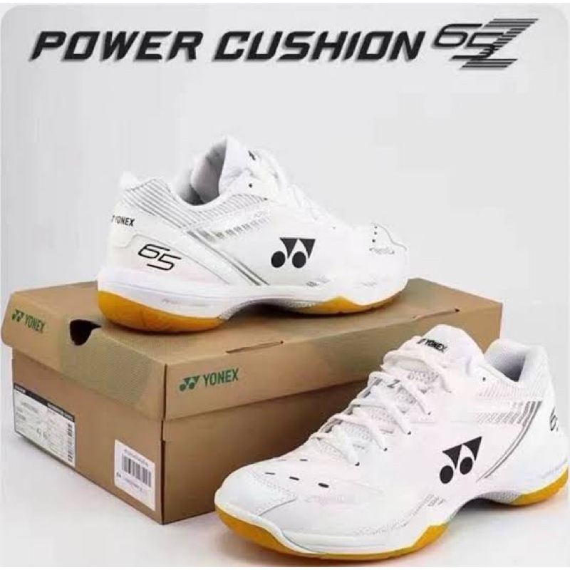 รองเท้าแบด Yonex Power Cushion 65Z (white) 2024 | Shopee Thailand