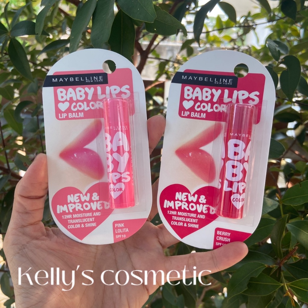 MAYBELLINE New York Baby Lips Love Color Lip Balm SPF10 4g #Pink Lolita ...