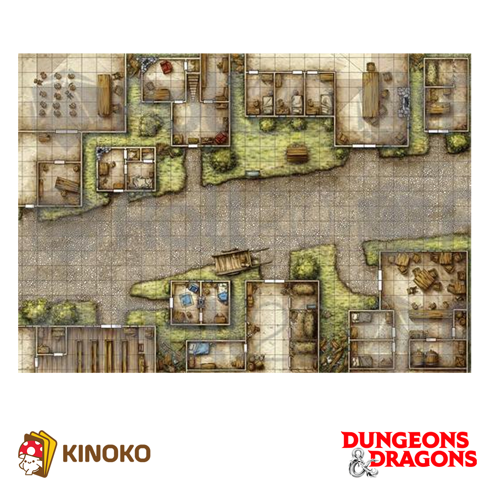 D&D : Tactical Maps Reincarnated ชุดแผนที่เกมคละลาย จาก Kinoko Card ...