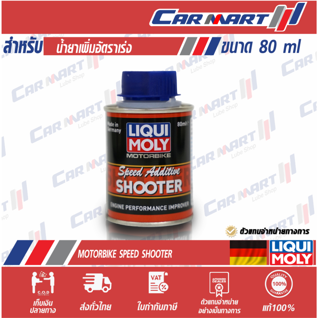 LIQUI MOLY MOTORBIKE SPEED SHOOTER น้ำยาเพิ่มอัตราเร่งของเครื่องยนต์ ...