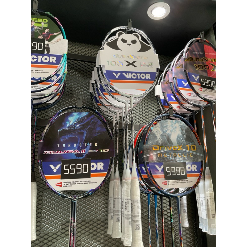 VICTOR AuraSpeed 100 X (panda ขาวดำ) | Shopee Thailand