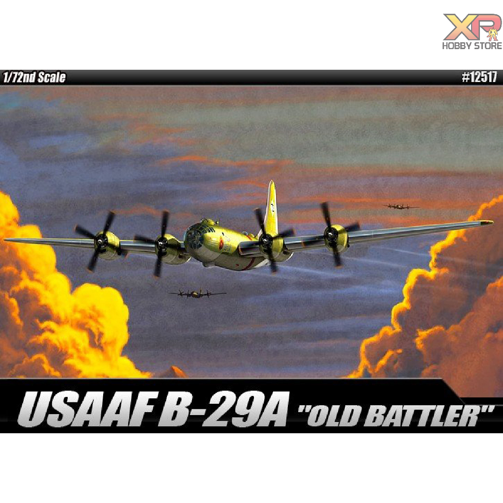 [Academy Model] 1/72: USAAF B-29A "OLD BATTLER" (AC 12517) | Shopee ...