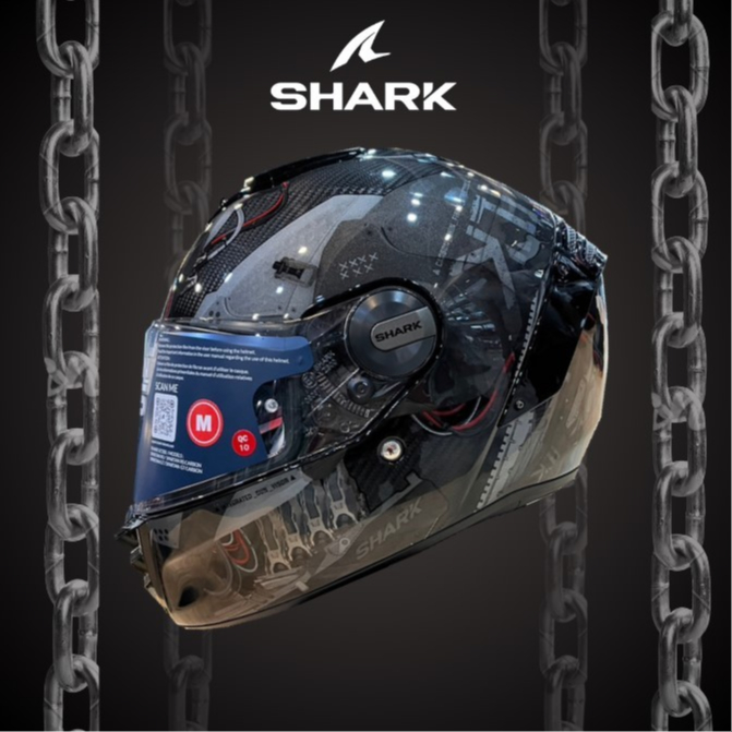 SHARK SPARTAN RS CARBON XBOT AND THE BOX ลายใหม่ปี 2024 | Shopee Thailand