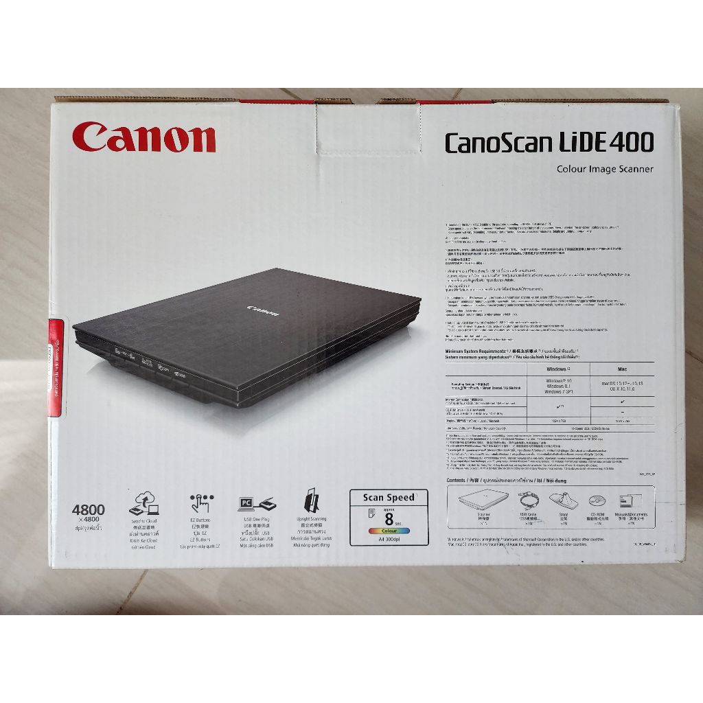 CANON SCANNER LIDE 400 (สแกนเนอร์) มือสอง ยังไม่เคยใช้งาน | Shopee Thailand