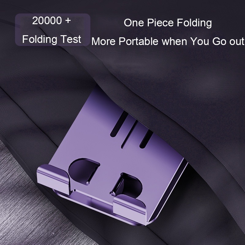 mplus ขาตั้งมือถือ Phone holder อลูมิเนียม ฐานหมุนได้ แบบพับได้ ปรับมุม ...