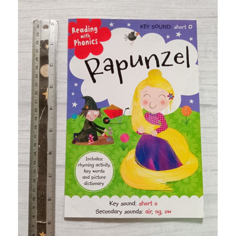 Reading with phonics Rapunzel นิทานโฟนิกส์ ภาษาอังกฤษ นิทานเด็ก ...