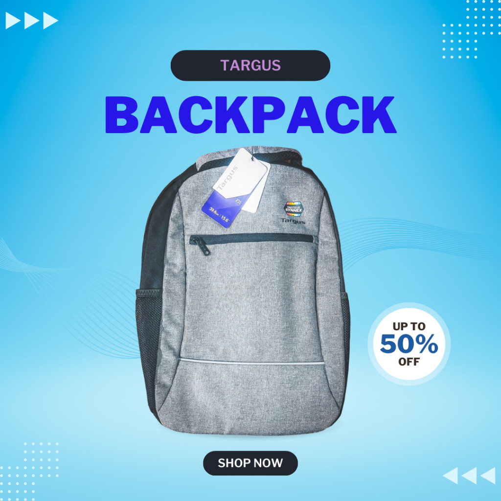 กระเป๋า กระเป๋าเป้ กระเป๋าใส่ Notebook ยี่ห้อ TARGUS (ทาร์กัส ...