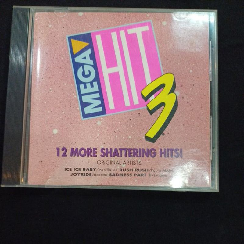 Cd ซีดีเพลง MEGA HIT 3 | Shopee Thailand