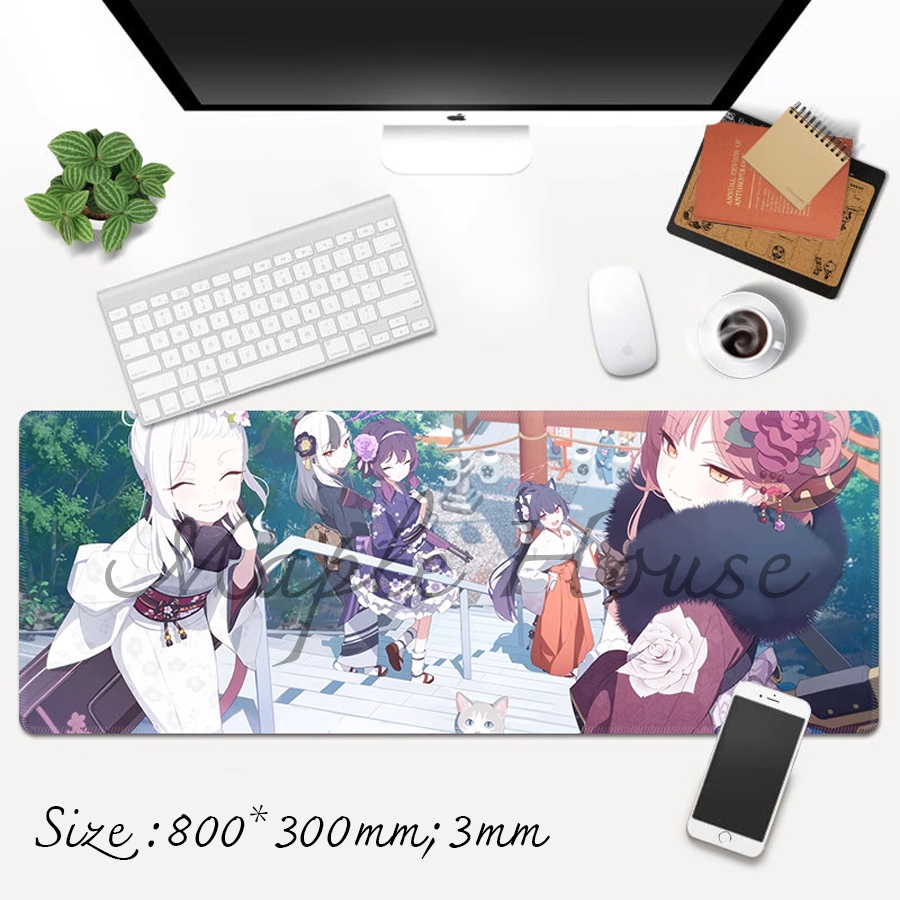 แผ่นรองเมาส์(Mouse pad) blue archive[800×300/3mm] | Shopee Thailand