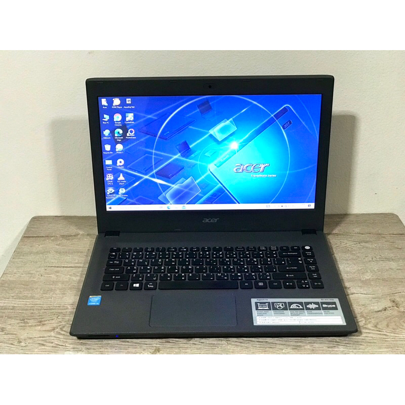 ขาย โน๊ตบุ๊ค Acer Aspire E5-473 intel Core i3-4005U CPU 1.70 GHz RAM 4 GB HDD 1TB | Shopee Thailand