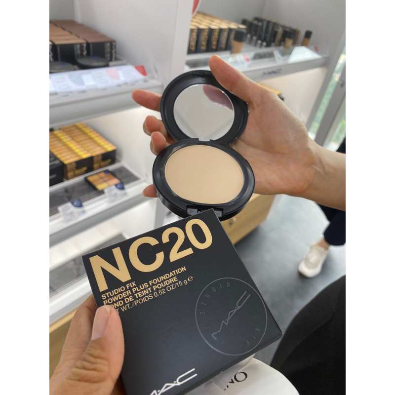 มาแล้ว แป้ง MAC ผสมรองพื้น เบอร์ NC20 และ NC25 ขนาดfull size | Shopee ...