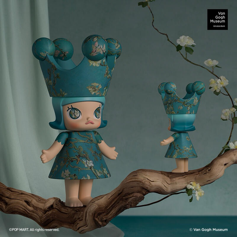 POPMART MEGA ROYAL MOLLY VAN GOGH1000% | Shopee Thailand