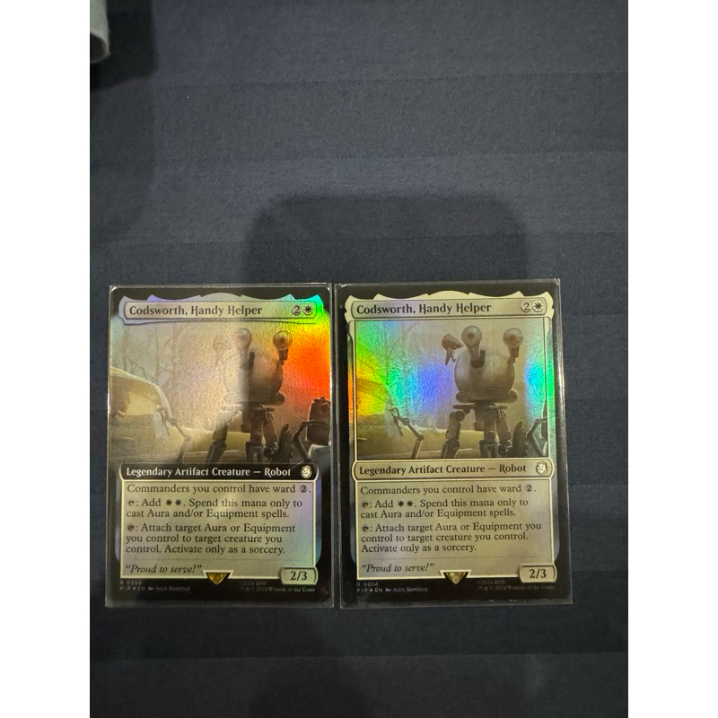 MTG Universes Beyond: Fallout Foil: Codsworth, Handy Helper | Shopee Thailand