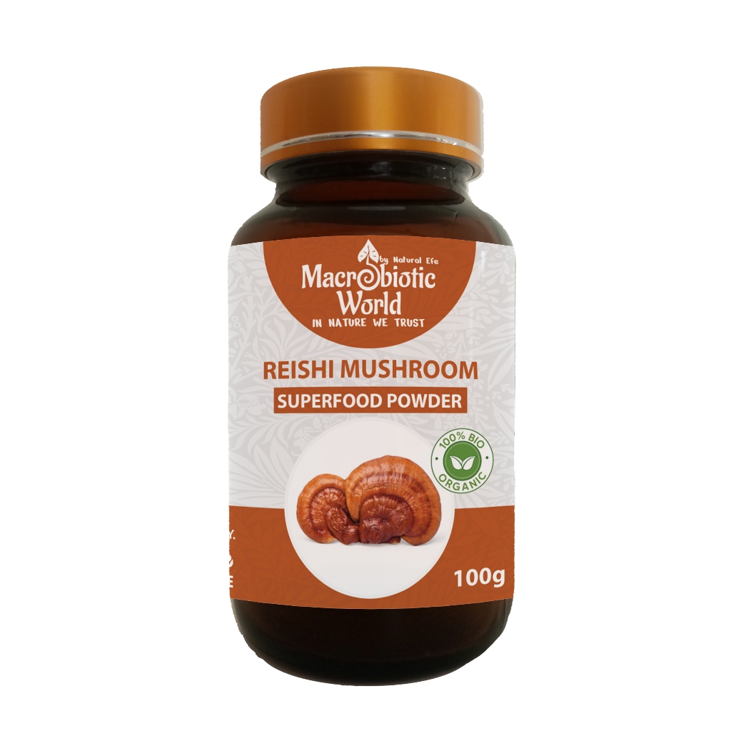 Organic/Bio Ganoderma Lucidum (Reishii) Powder | เห็ดหลินจือผง 100g ...